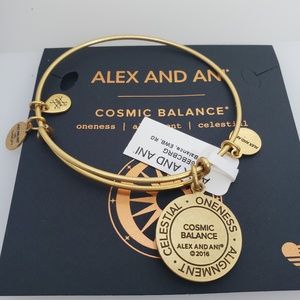 Alex and Ani | Jewelry | Nwt Alex And Ani Cosmic Balance Bangle Rg | Poshmark